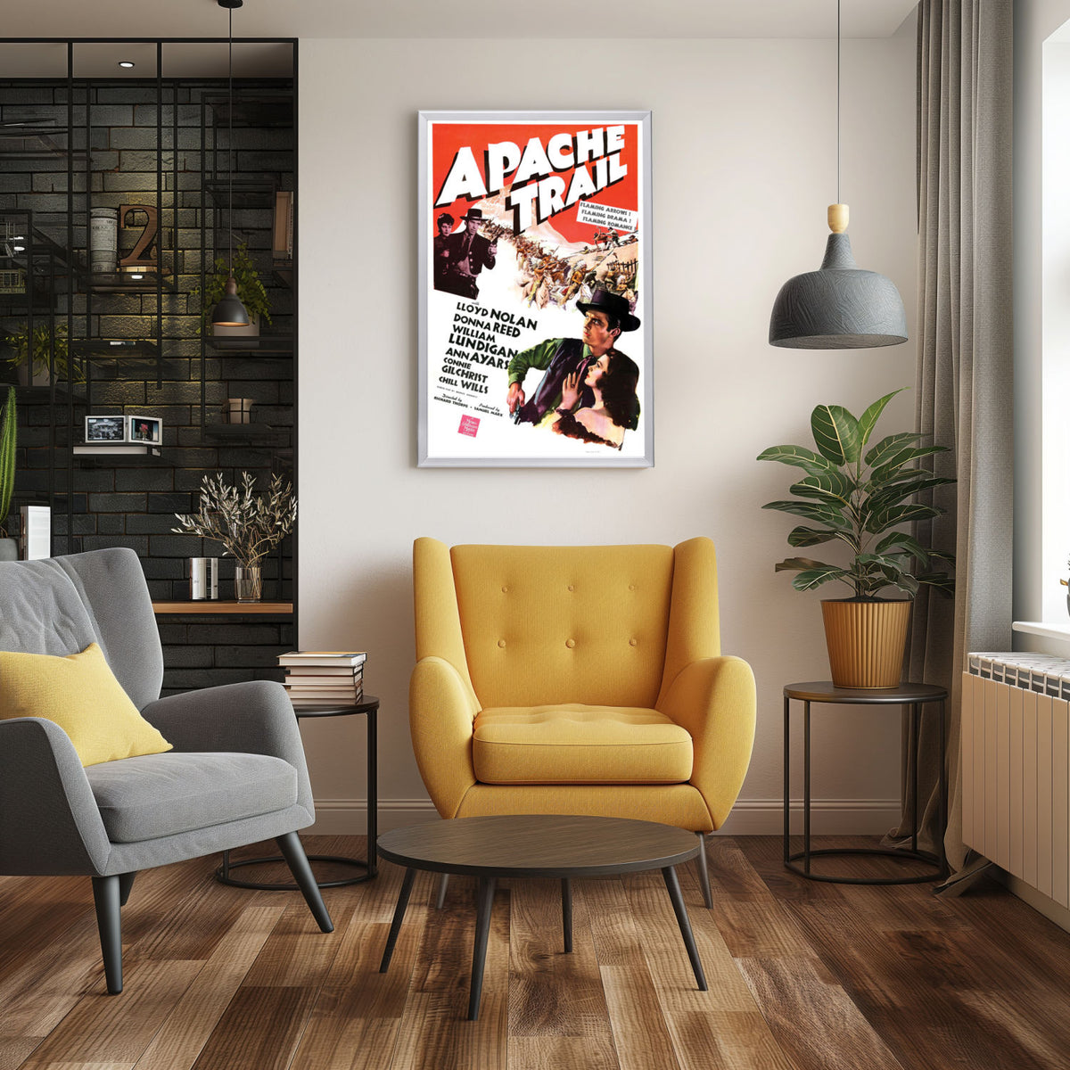 "Apache Trail" (1942) Framed Movie Poster – MoviePosterFrames.com