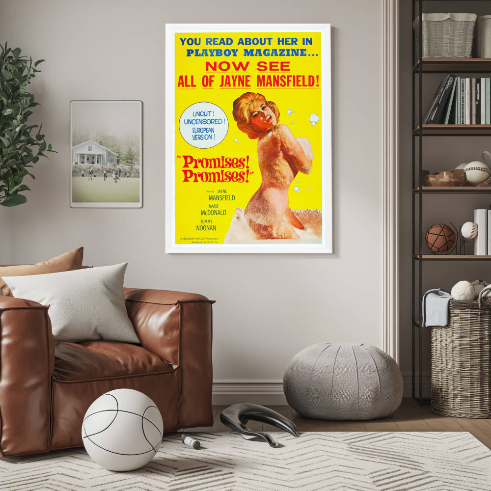 "Promises! Promises!" (1963) Framed Movie Poster – MoviePosterFrames.com