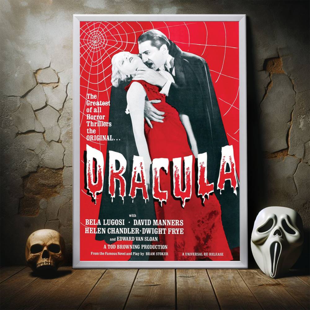 "Dracula" (1931) Framed Movie Poster – MoviePosterFrames.com