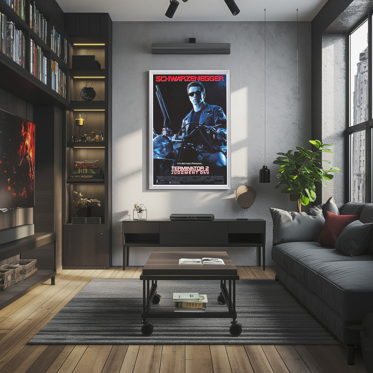 "Terminator 2: Judgment Day" Framed Movie Poster – MoviePosterFrames.com