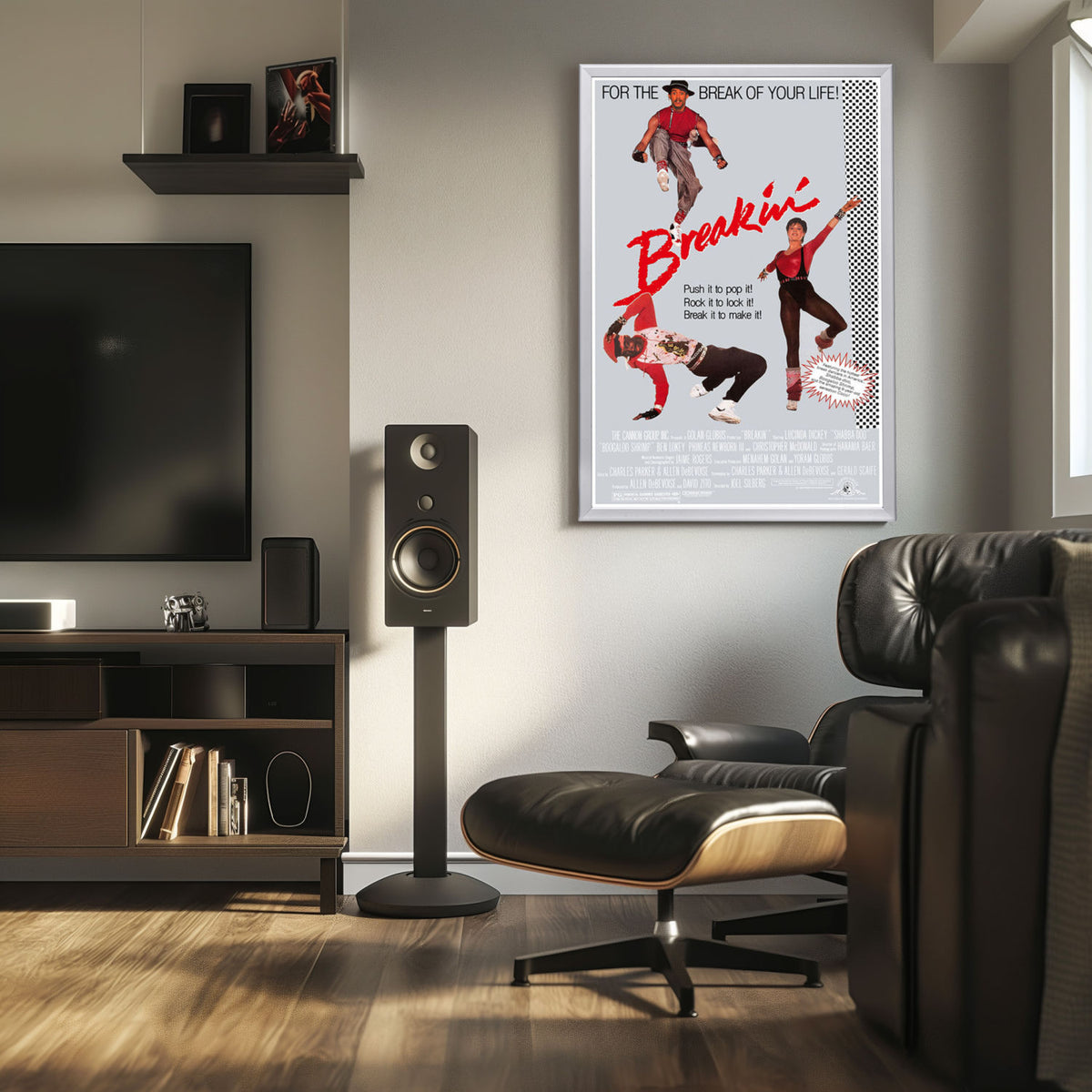 "Breakin'" (1984) Framed Movie Poster – MoviePosterFrames.com