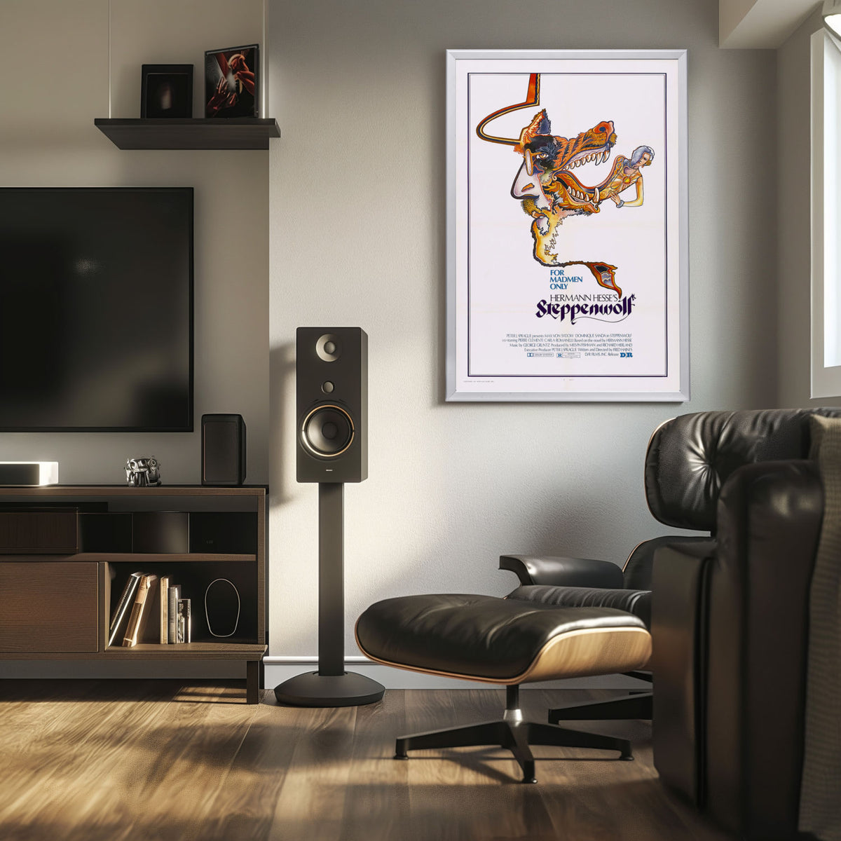 "Steppenwolf" (1974) Framed Movie Poster – MoviePosterFrames.com