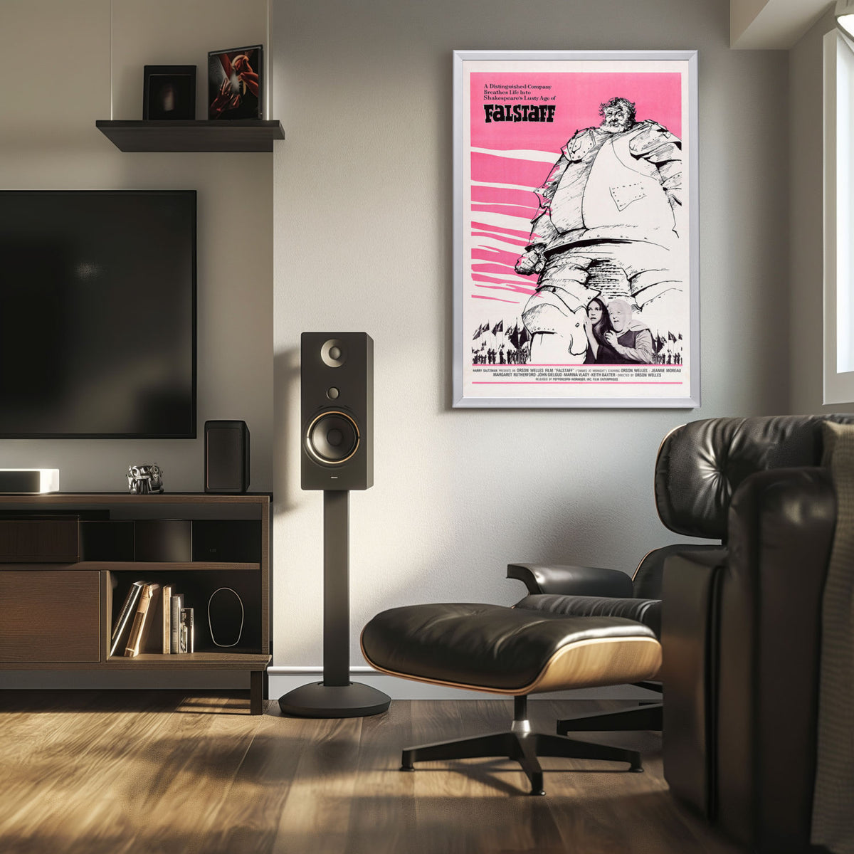 "Falstaff" (1965) Framed Movie Poster – MoviePosterFrames.com