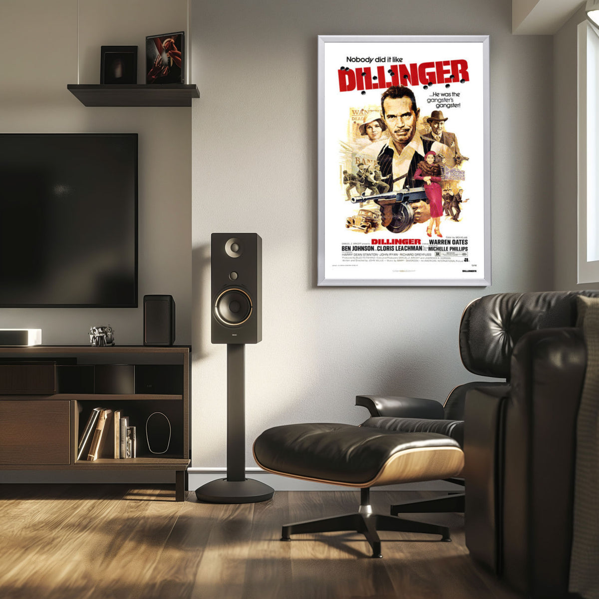 "Dillinger" (1973) Framed Movie Poster – MoviePosterFrames.com