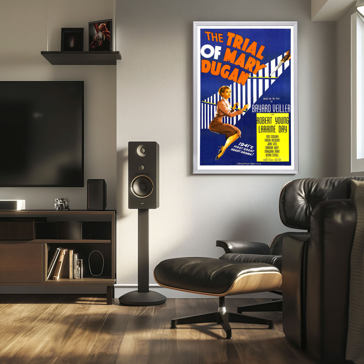 "Trial Of Mary Dugan" (1941) Framed Movie Poster – MoviePosterFrames.com