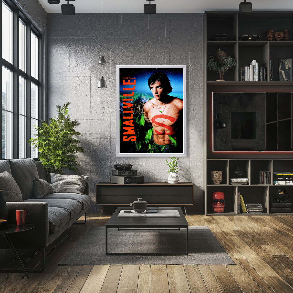 "Smallville" Framed Movie Poster – MoviePosterFrames.com