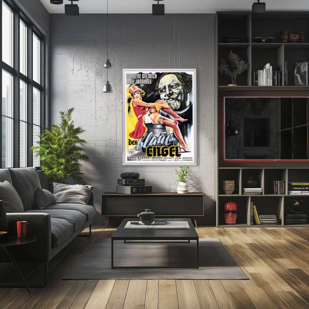 "Blue Angel" (1930) Framed Movie Poster – MoviePosterFrames.com