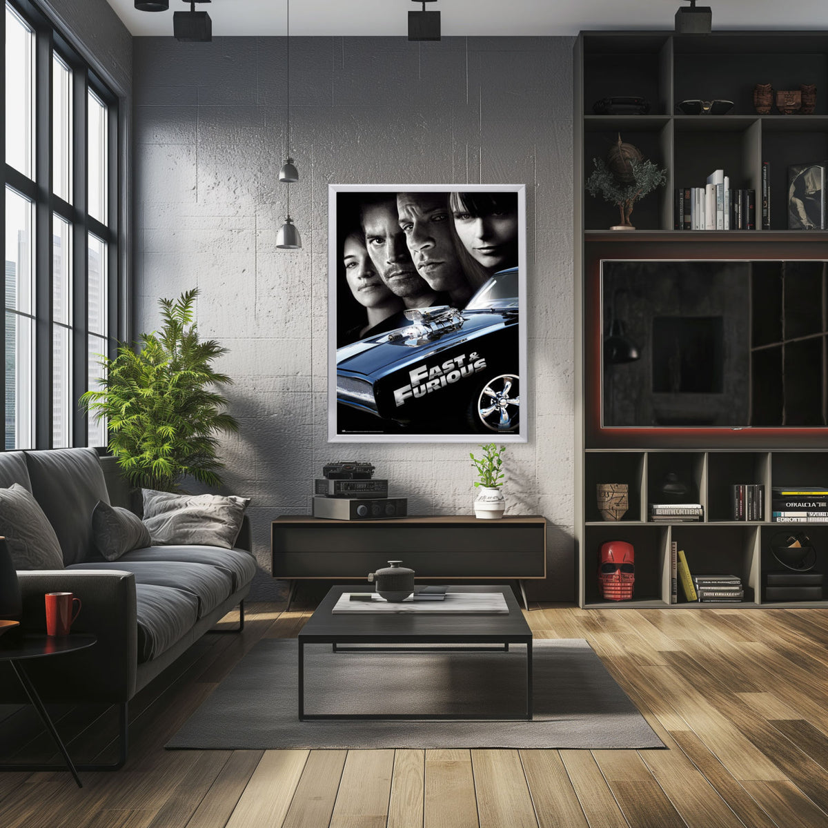 "Fast and Furious" (2009) Framed Movie Poster – MoviePosterFrames.com
