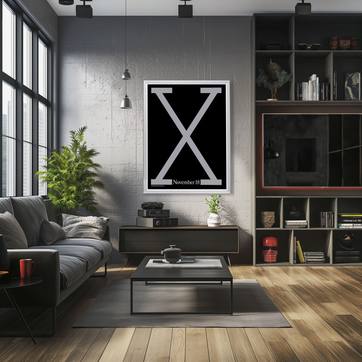 "Malcolm X" (1992) Framed Movie Poster – MoviePosterFrames.com