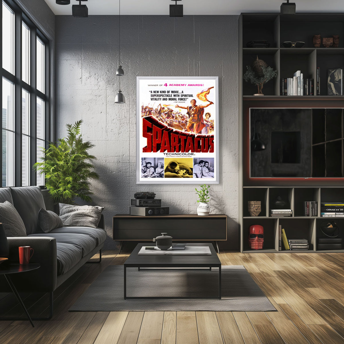"Spartacus" (1960) Framed Movie Poster – MoviePosterFrames.com
