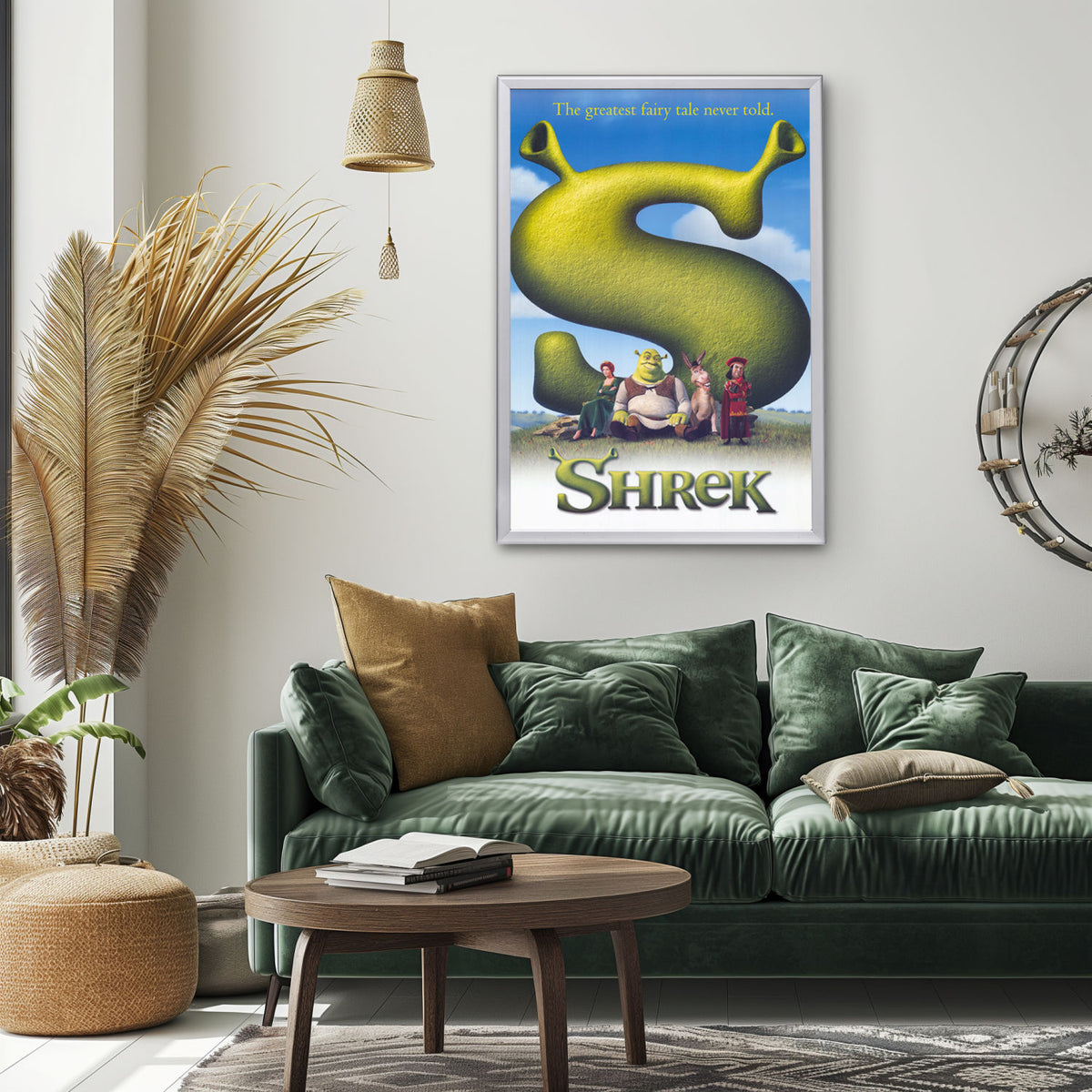 "Shrek" (2001) Framed Movie Poster – MoviePosterFrames.com