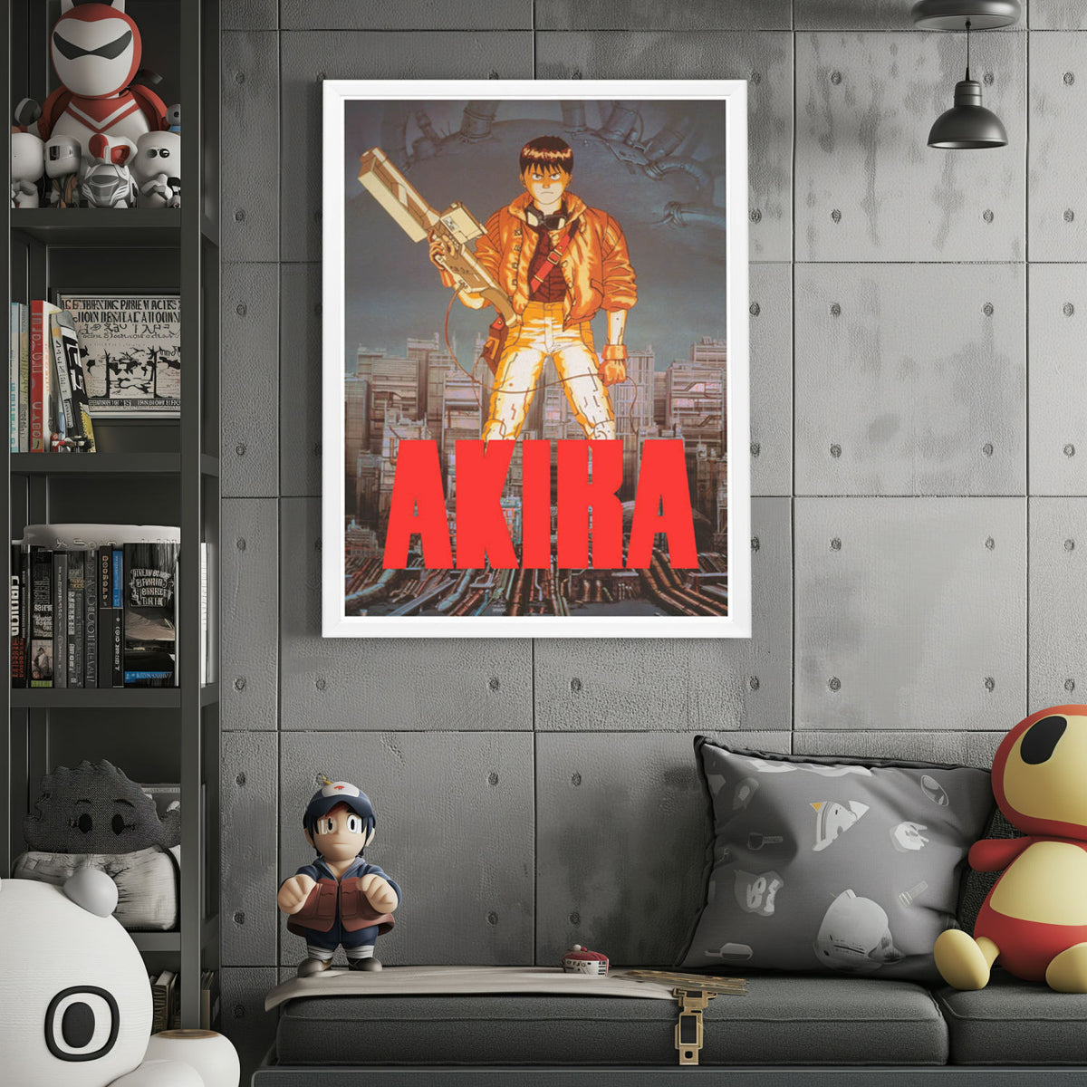 "Akira" (1988) Framed Movie Poster – MoviePosterFrames.com