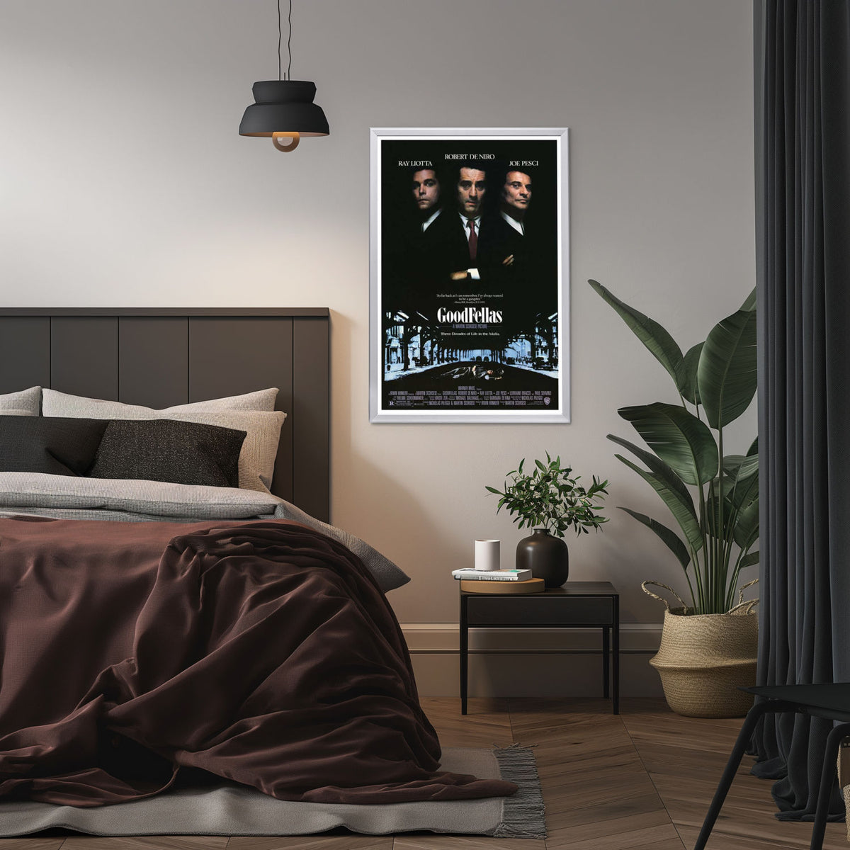 "Goodfellas" (1990) Framed Movie Poster – MoviePosterFrames.com