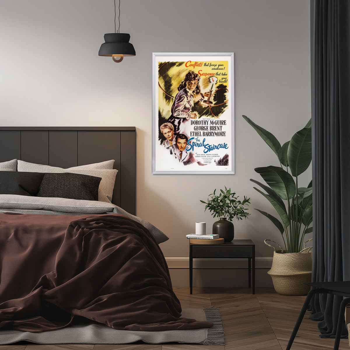 "Spiral Staircase" (1945) Framed Movie Poster – MoviePosterFrames.com