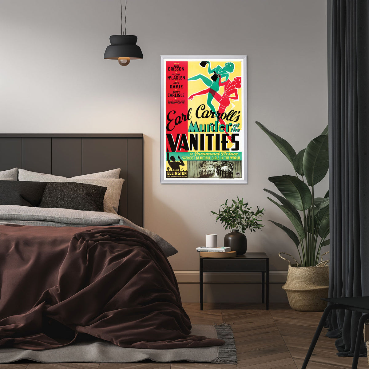 "Murder At The Vanities" (1934) Framed Movie Poster – MoviePosterFrames.com