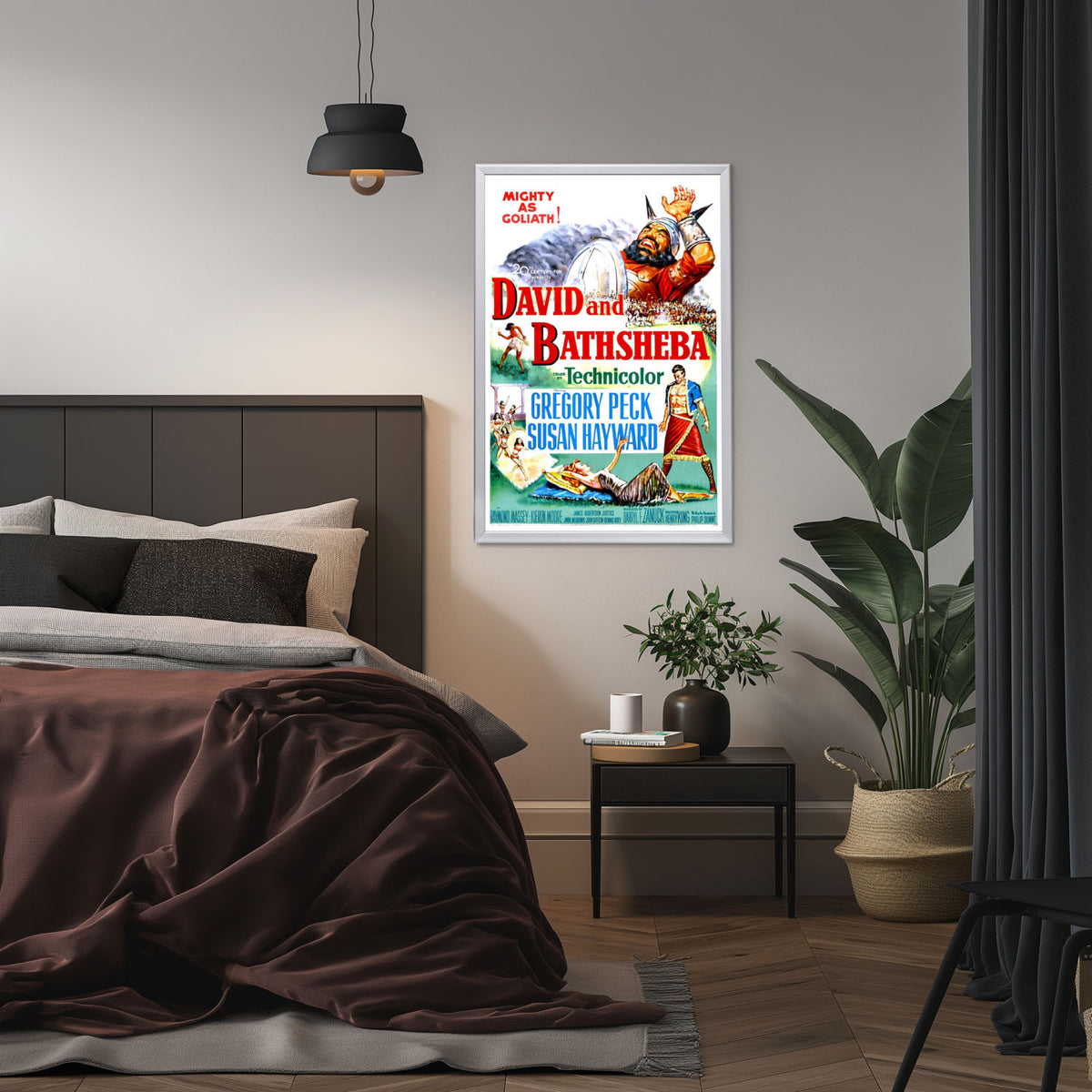 "David And Bathsheba" (1951) Framed Movie Poster – MoviePosterFrames.com