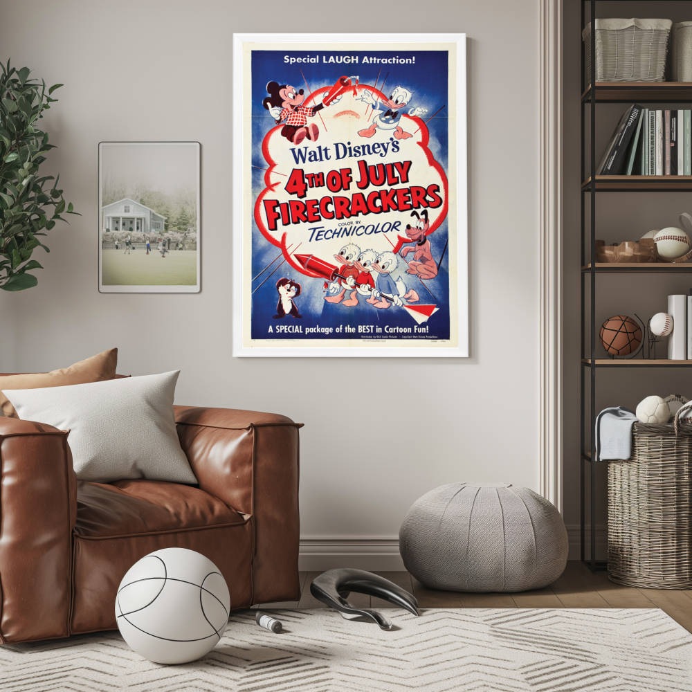 "4th Of July Firecrackers" (1943) Framed Movie Poster ...