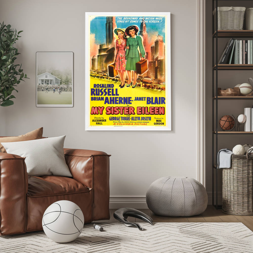 "My Sister Eileen" (1955) Framed Movie Poster – MoviePosterFrames.com