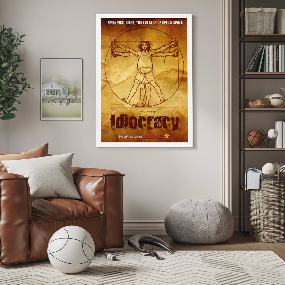 "Idiocracy" (2006) Framed Movie Poster – MoviePosterFrames.com