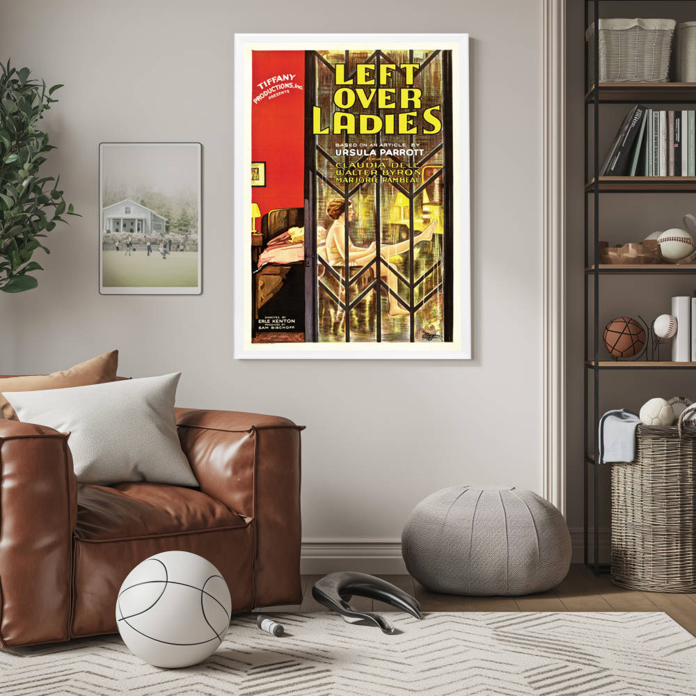 "Leftover Ladies" (1931) Framed Movie Poster – MoviePosterFrames.com