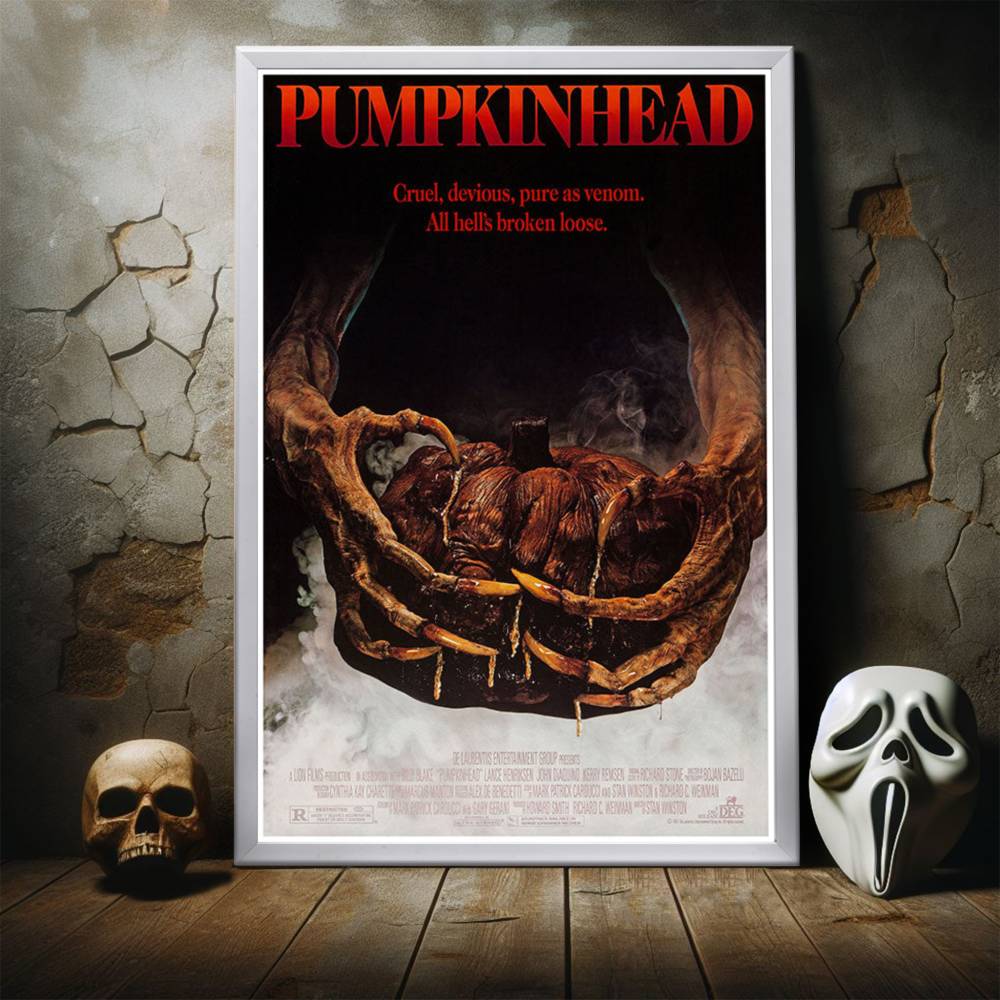 "Pumpkinhead" (1989) Framed Movie Poster – MoviePosterFrames.com