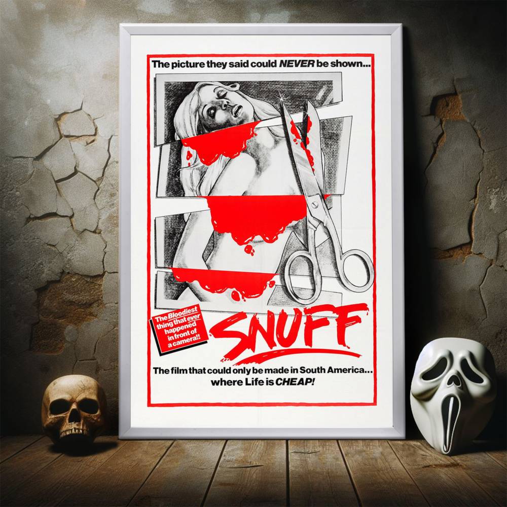 "Snuff" (1975) Framed Movie Poster – MoviePosterFrames.com