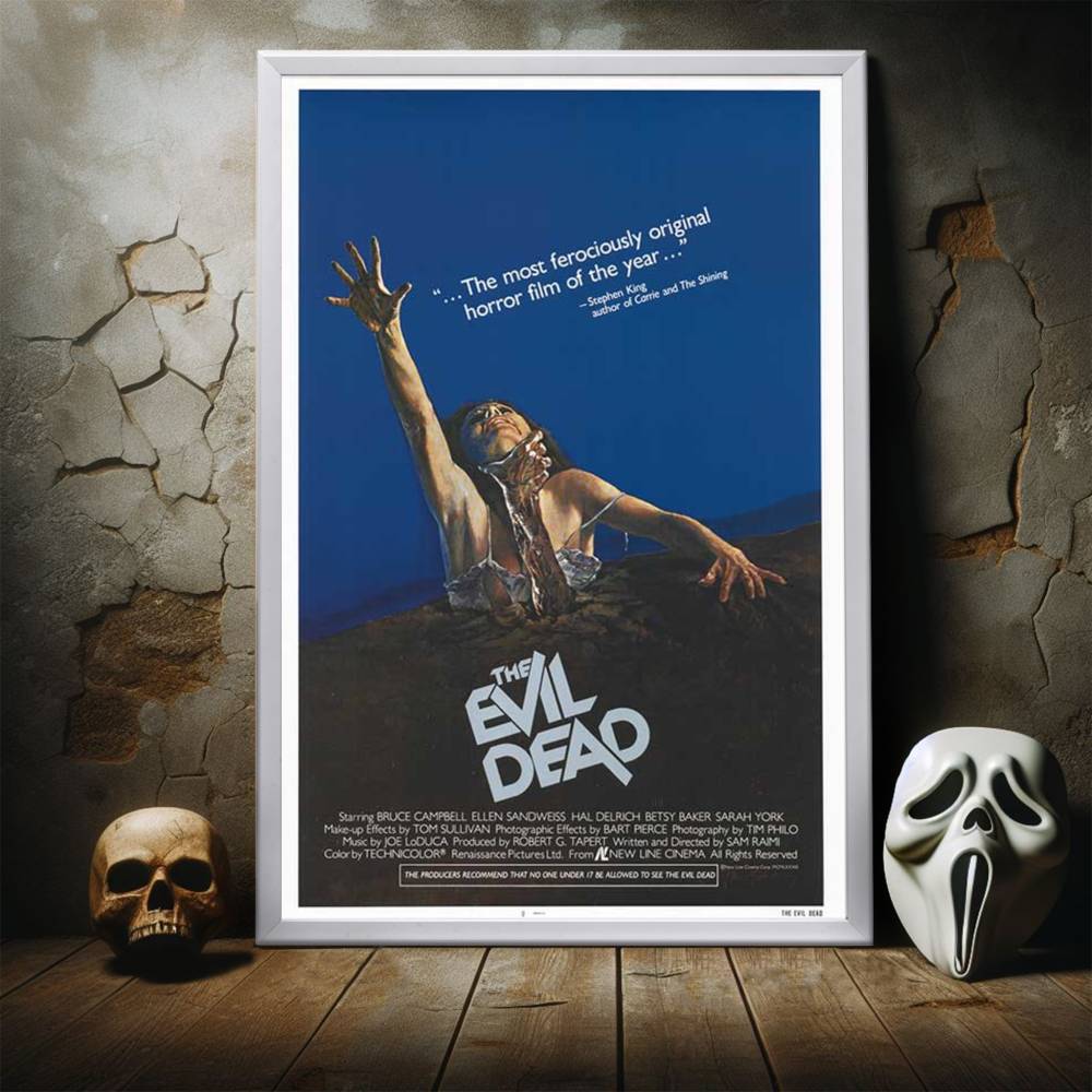 "Evil Dead" (1981) Framed Movie Poster – MoviePosterFrames.com