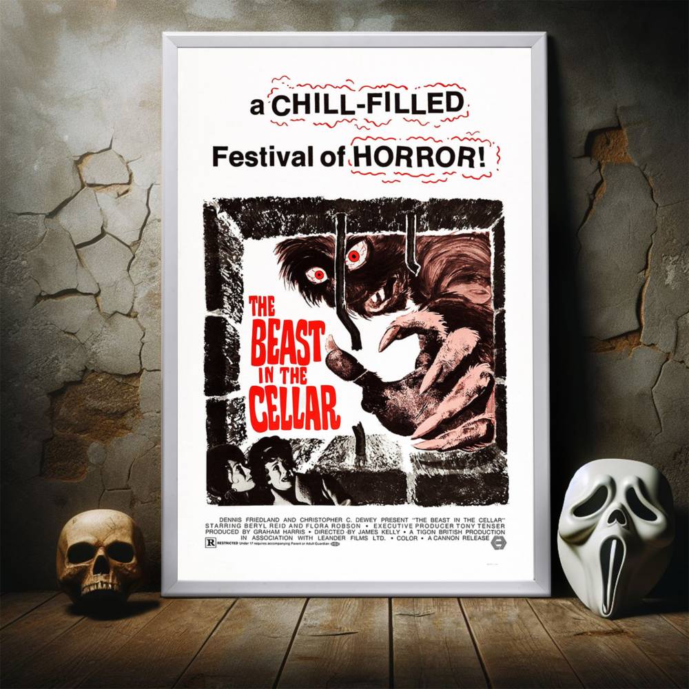"Beast In The Cellar" (1970) Framed Movie Poster – MoviePosterFrames.com