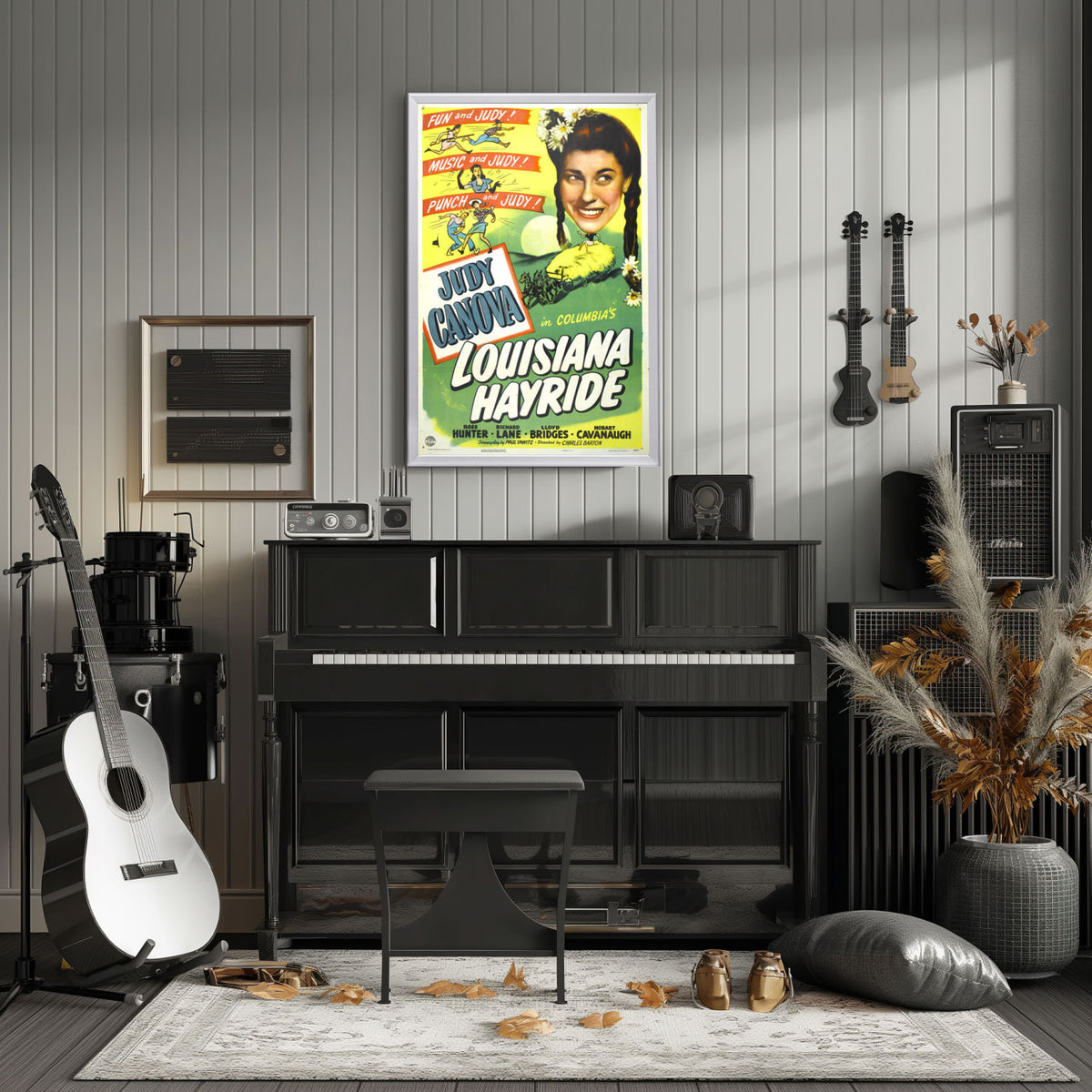 "Louisiana Hayride" (1944) Framed Movie Poster – MoviePosterFrames.com