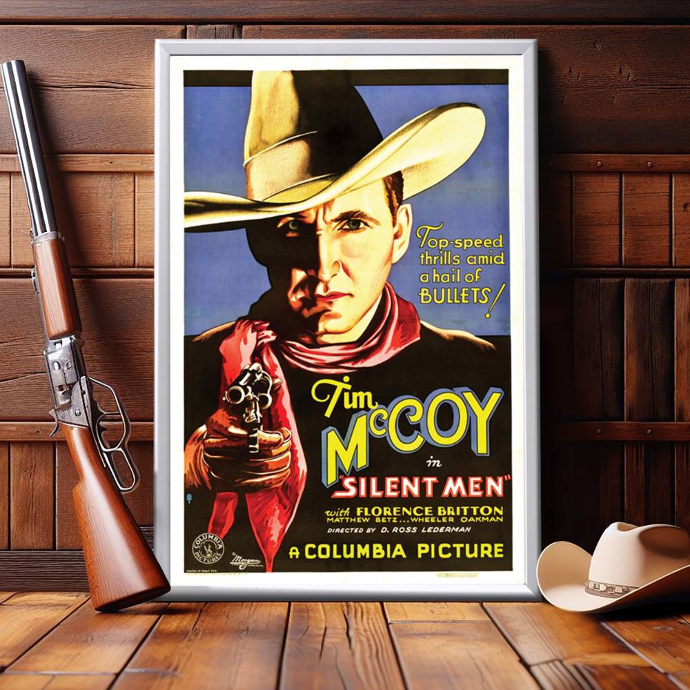 "Silent Men" (1933) Framed Movie Poster – MoviePosterFrames.com