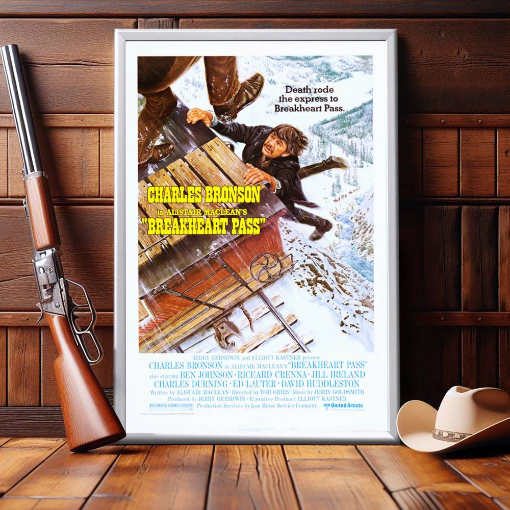 "Breakheart Pass" (1976) Framed Movie Poster – MoviePosterFrames.com